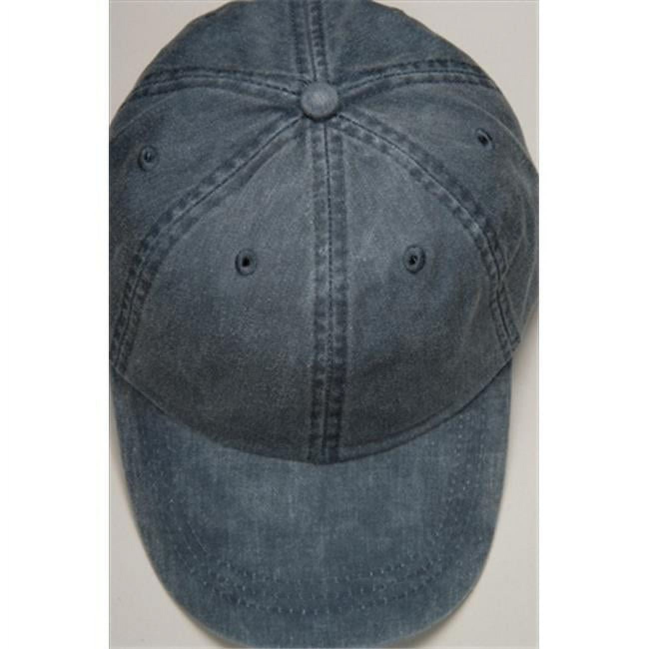 LP101 Optimum-Solid Pigment Dyed 6 Panel Low Profile Cap- Midnight Blue ...