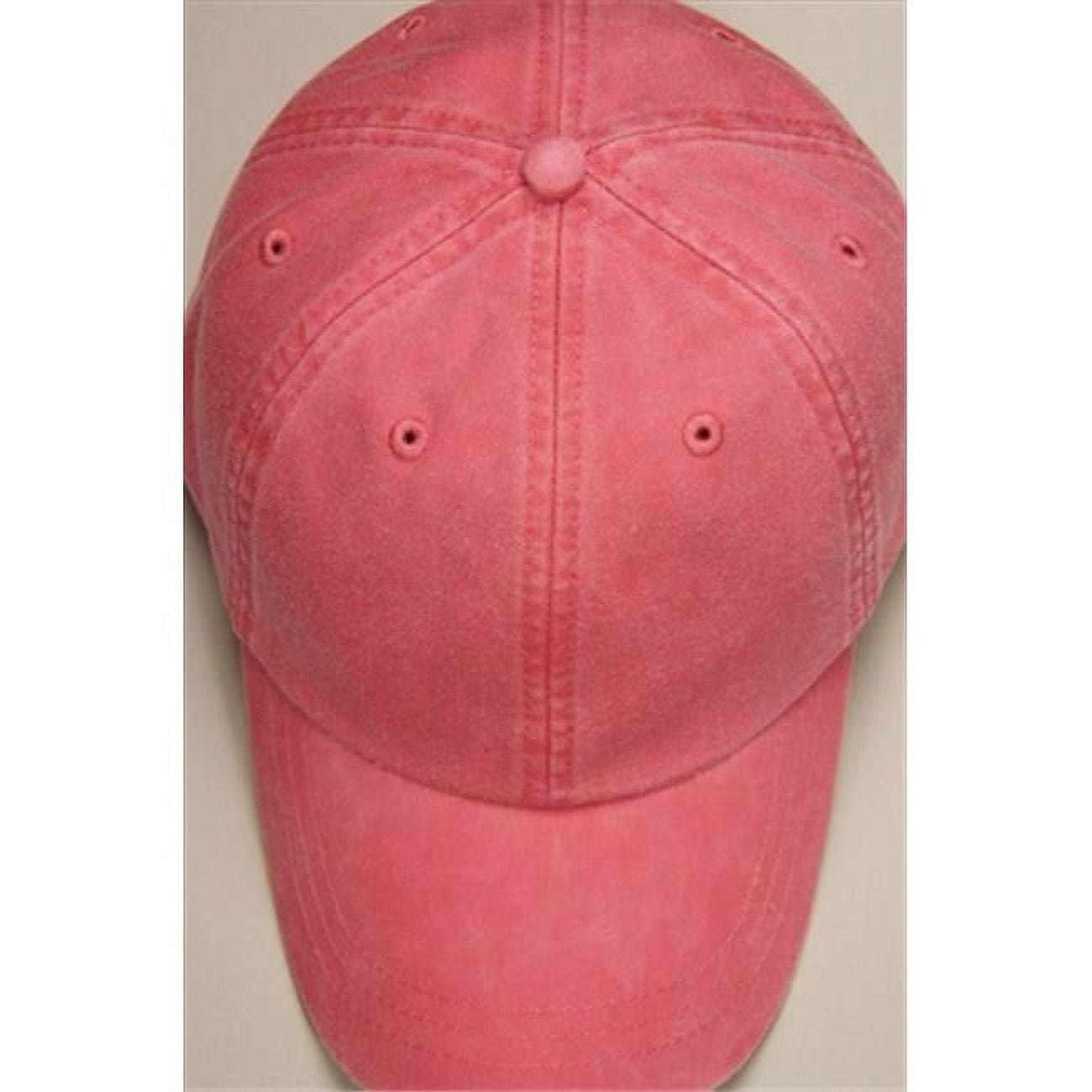 LP101 Optimum-Solid Pigment Dyed 6 Panel Low Profile Cap- Poppy ...