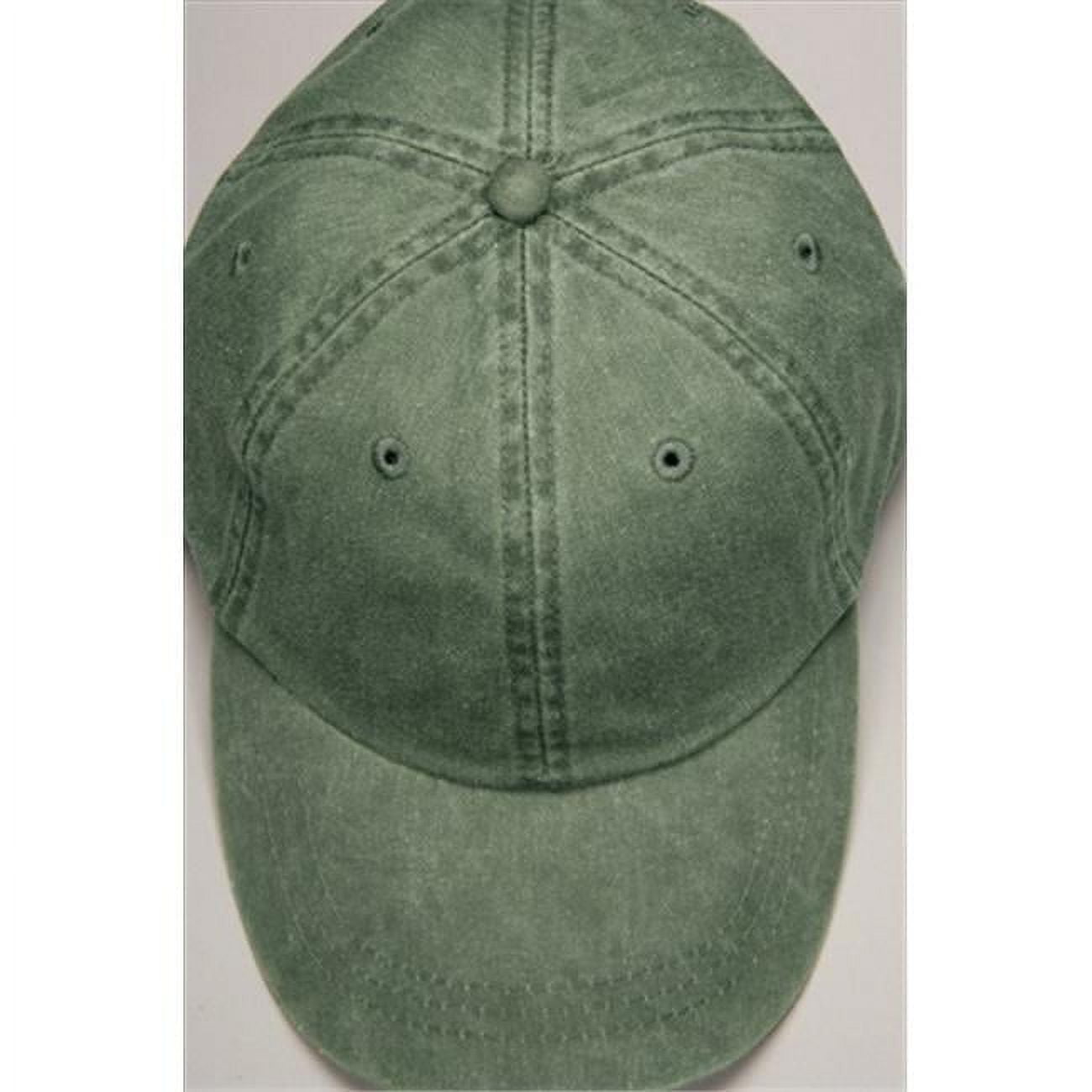 LP101 Optimum-Solid Pigment Dyed 6 Panel Low Profile Cap- Spruce ...