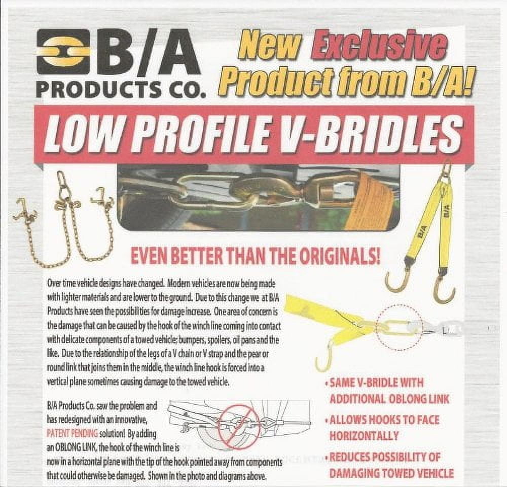 LP11-8FCH, Low Profile V Strap/V Bridle, G70, Short J, Hammerhead ...