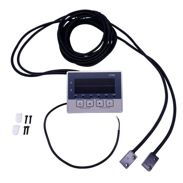 LP20E 2 Axis Digital Display DRO Magnetic Sensor Tape Displacement ...