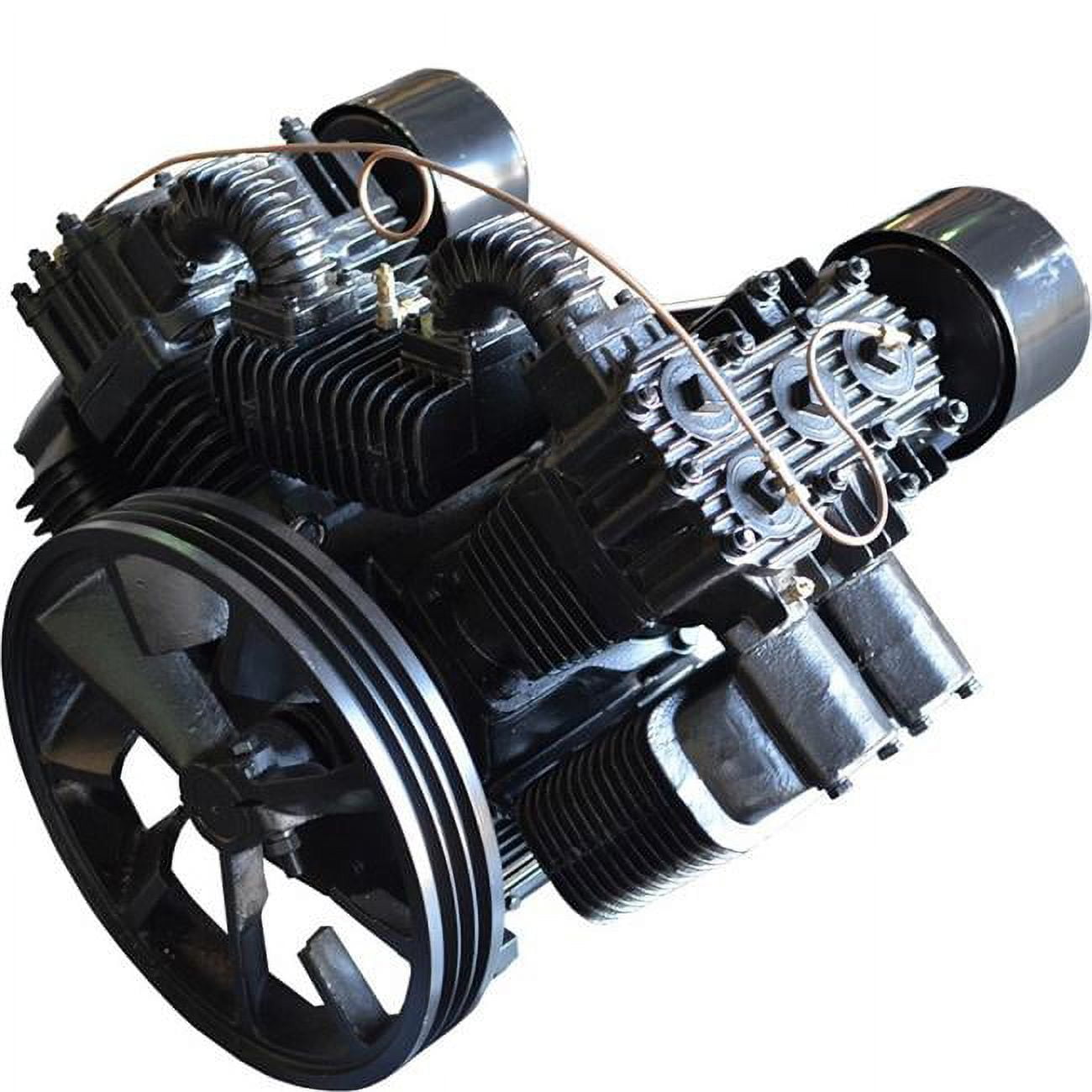 LP230 Two-Stage Saylor Beall Style 4 Cylinder Compressor Pump- 15 - 30 ...