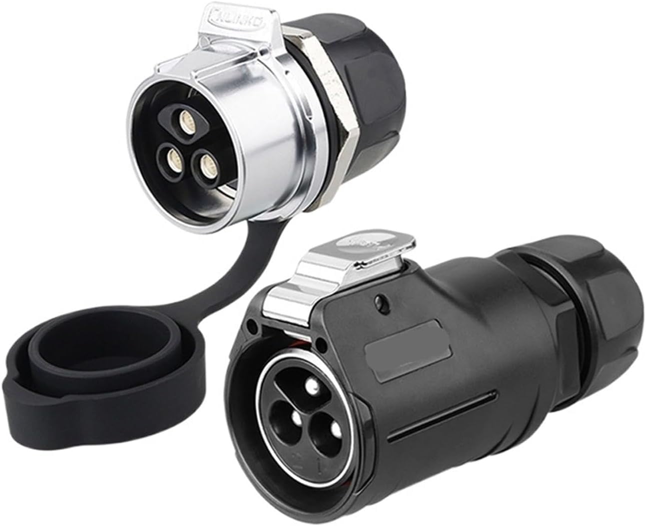 LP28 3Pin M28 Waterproof Aviation 35A Strong Current Wire Adapter ...