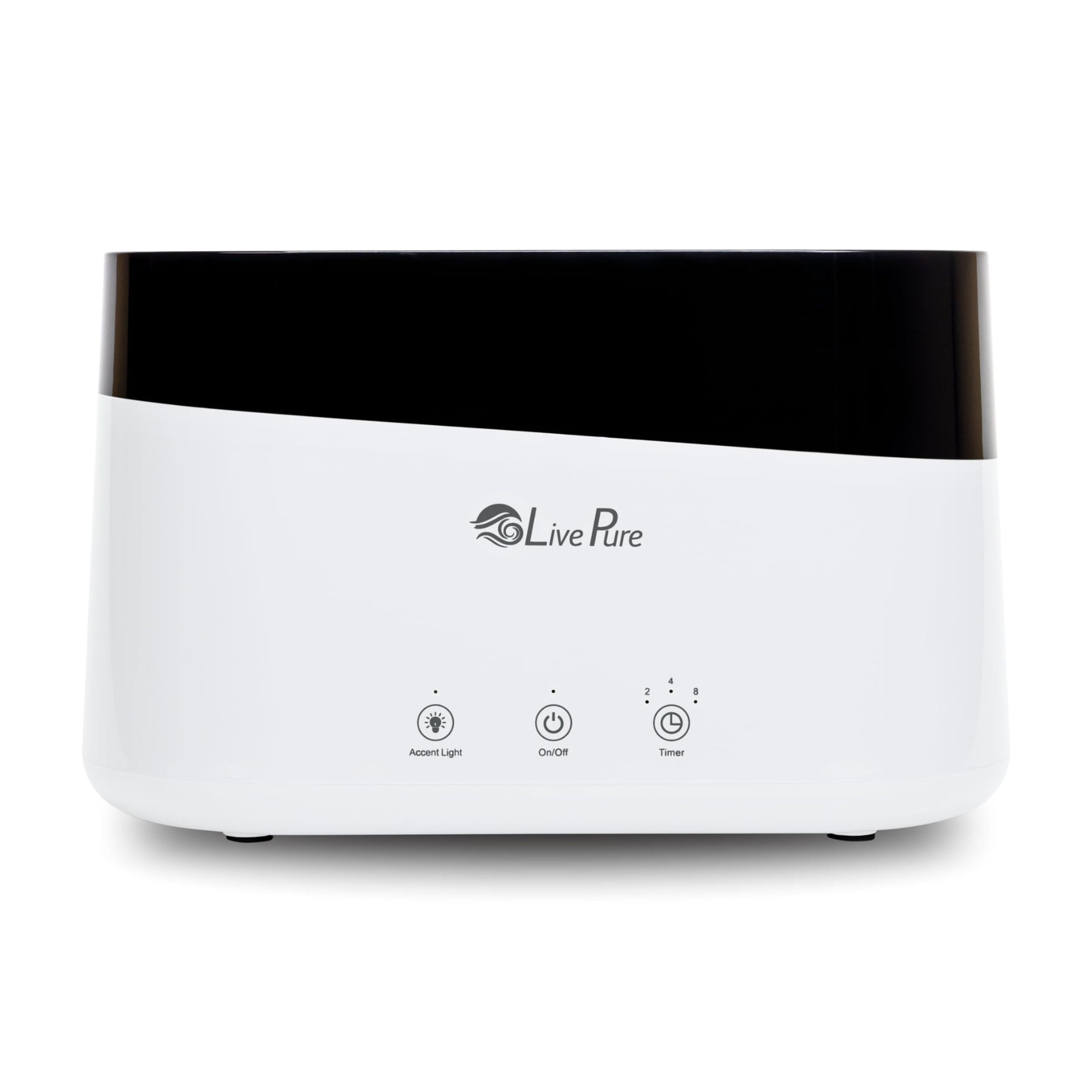 LivePure LP300HUM Aqua Flame Cool Mist Humidifier – Small Ultrasonic ...