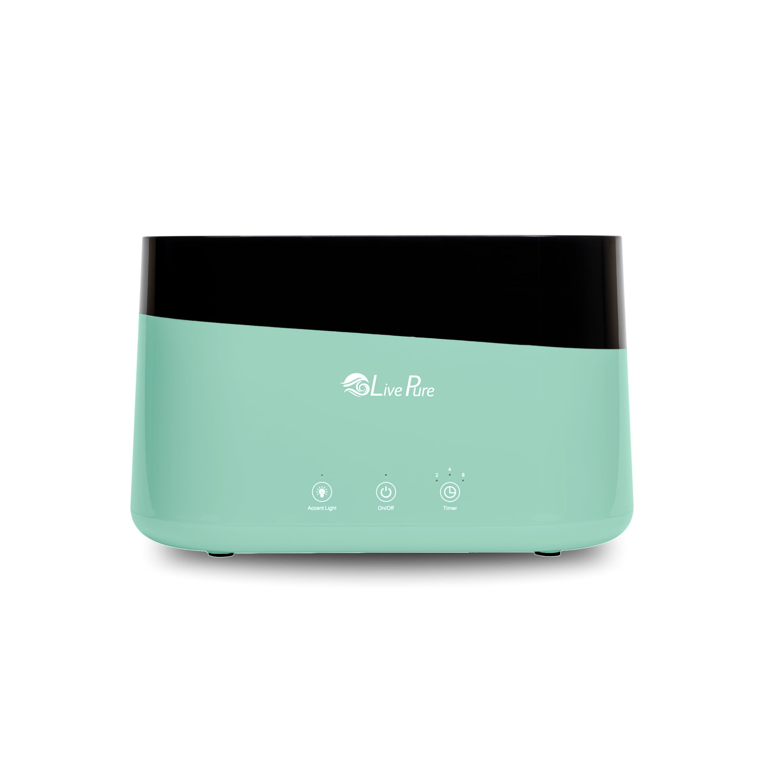 LivePure LP300HUM Aqua Flame Cool Mist Humidifier – Small Ultrasonic ...