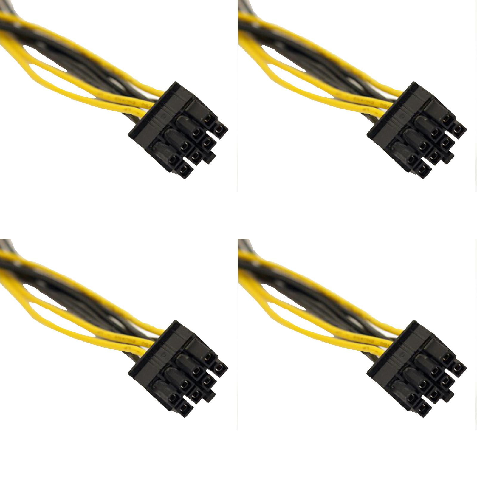 LP4 4 Pin to 8 Pin -E Express Converter Adapter Power Wire Stick Extender 5800pir 3 Adapter ...