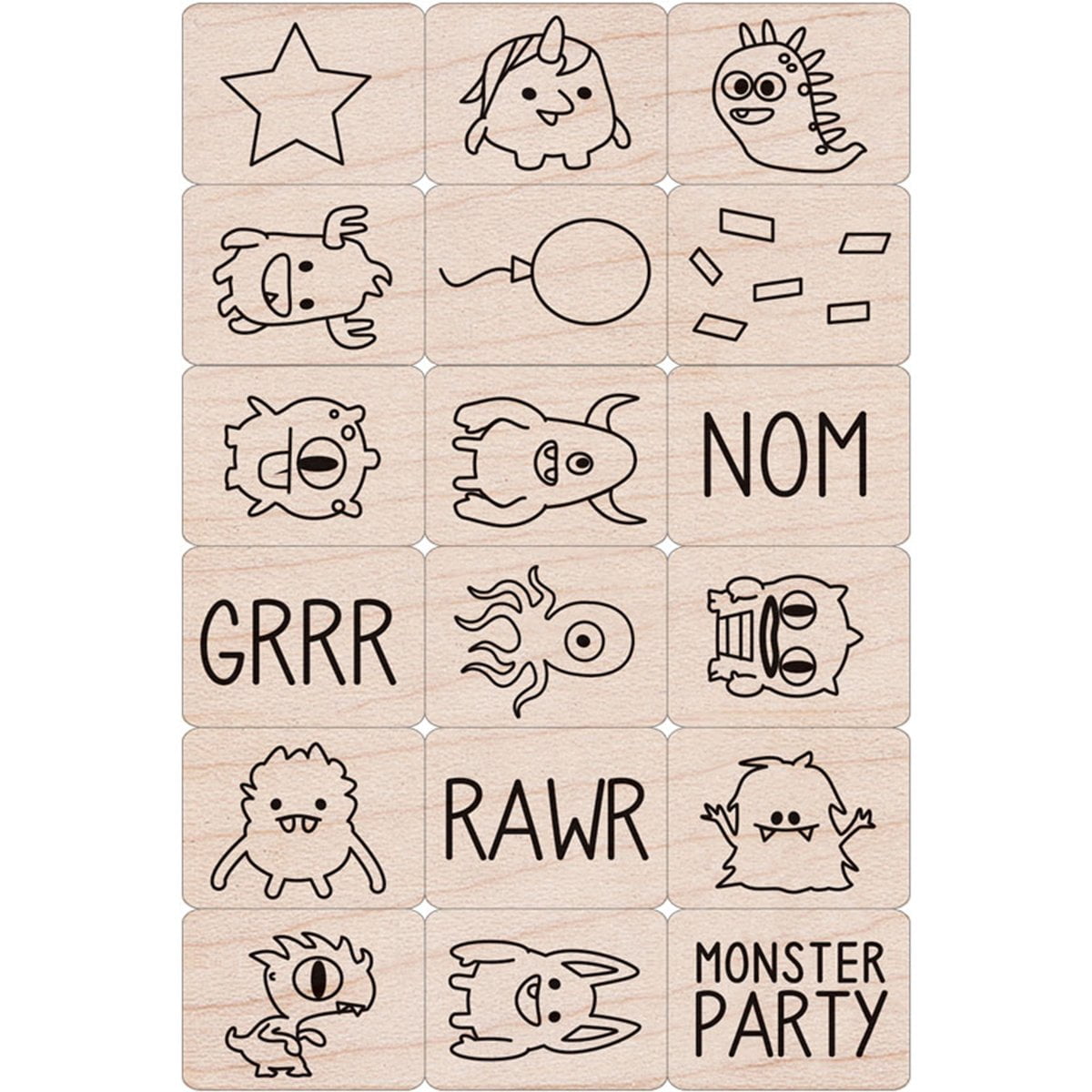 LP438 Monster Ink 'n' Stamp - Walmart.com