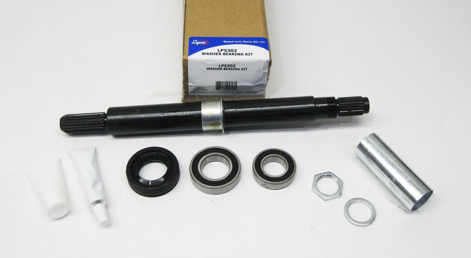 LP5302 Supco Washing Machine Cabrio Washer Tub Shaft Bearing Kit for ...
