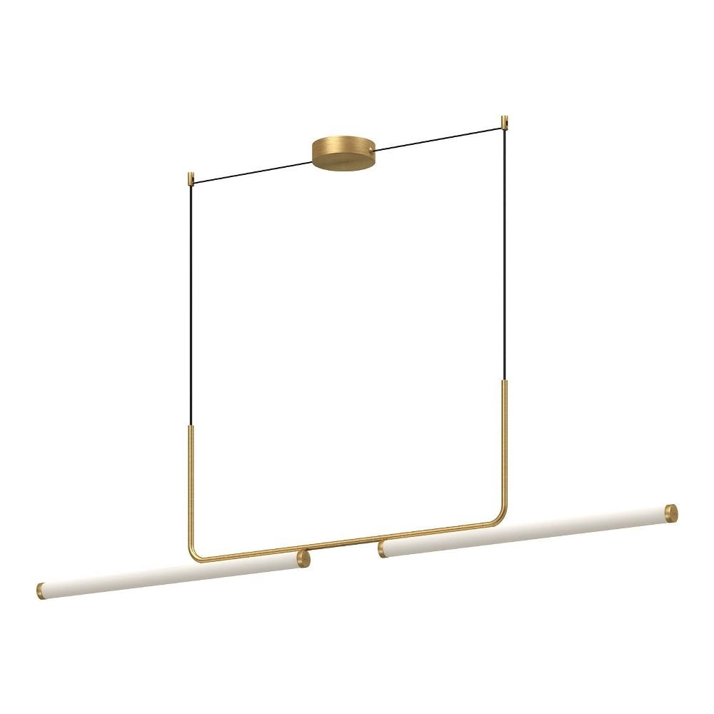 LP73073-BG-Kuzco Lighting-Vesper - 42W LED Linear Pendant-13.63 Inches ...