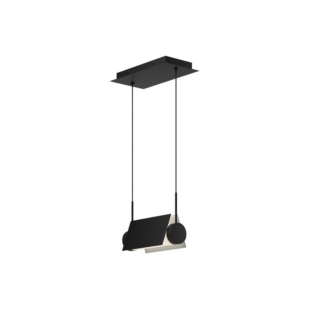 LP73510-BK/WH-Kuzco Lighting-Phoenix - 13W LED Linear Pendant-7.13 ...