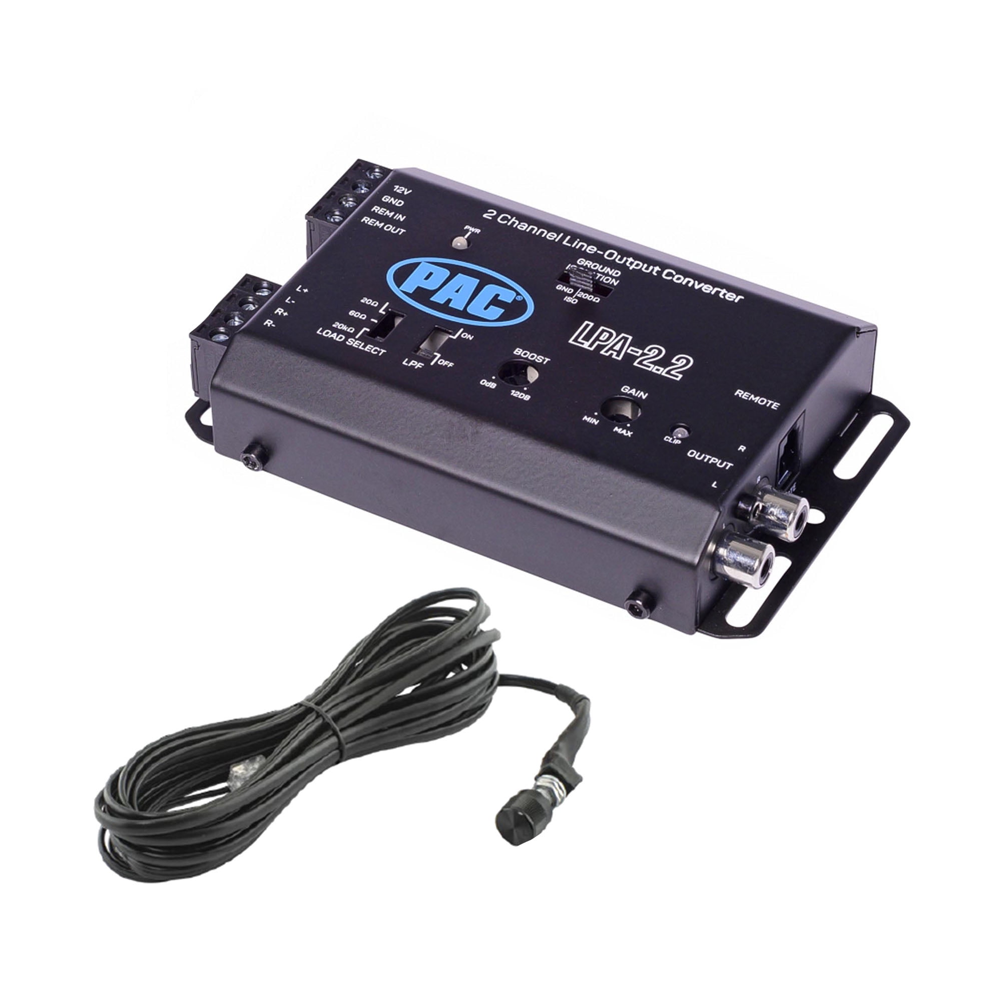 LPA-2.2 LOCPRO ADVANCED 2 Channel In-2 Channel Out, Line Output ...