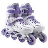 LPAMEOIU Upgrade Inline skates with Light-Up Wheels,Adjustable-Size ...