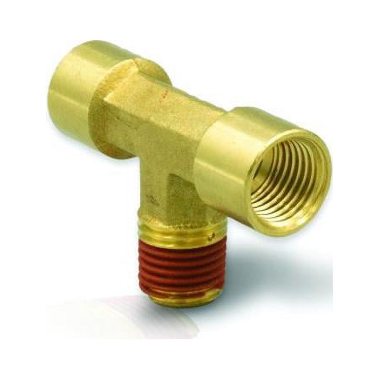 LPBTCON 0.25 in. Brass Fitting T Connector - Walmart.com