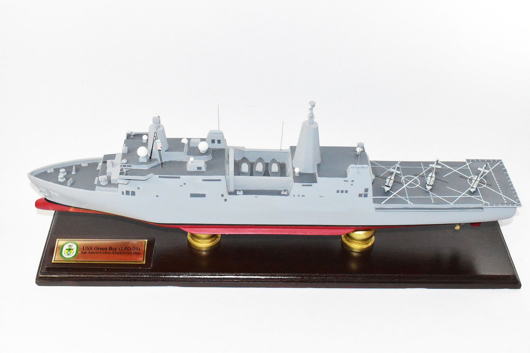 LPD-20 USS Green Bay Amphibious Transport Dock Ship, San Antonio-class ...