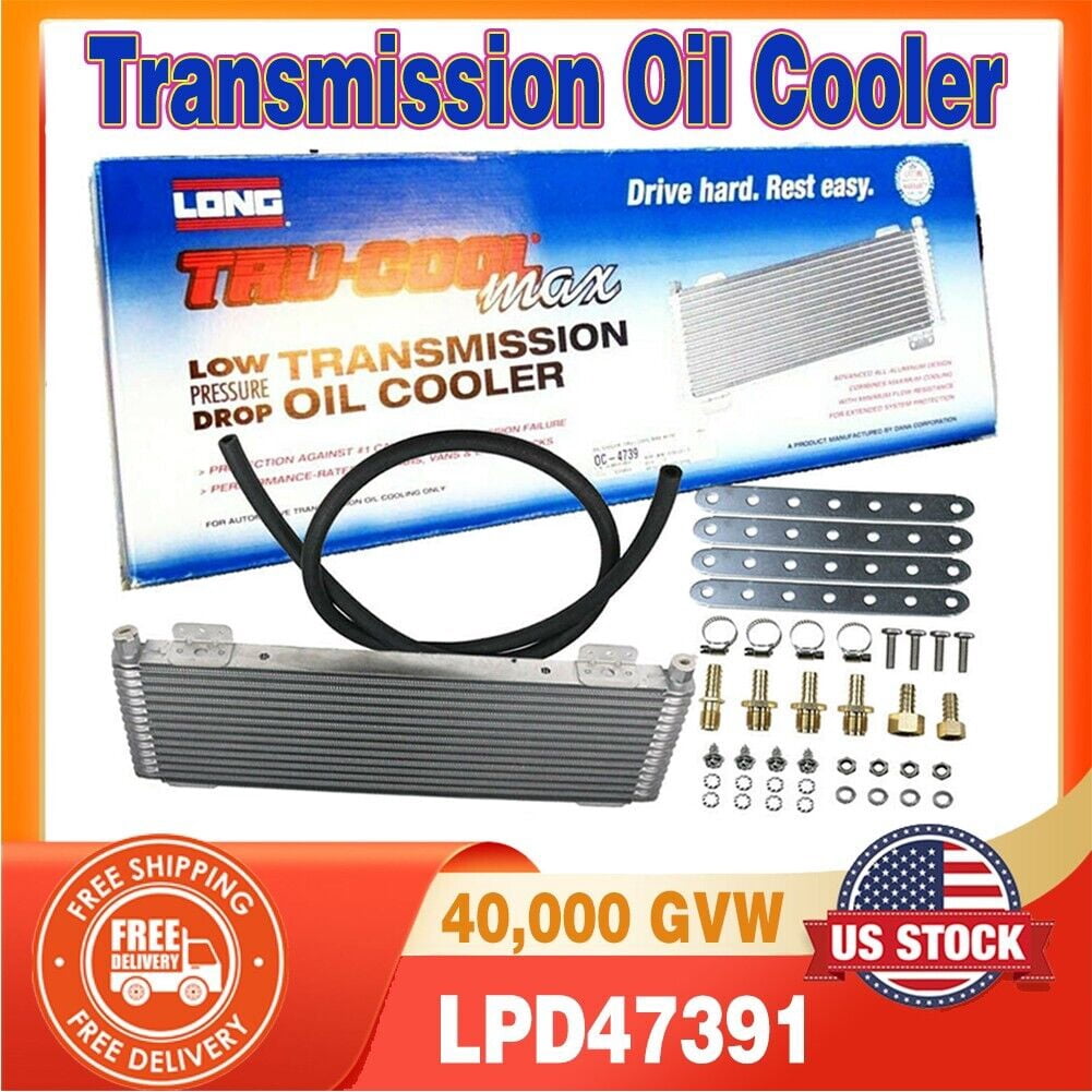 LPD47391 40,000 GVW Transmission Oil Cooler Low Pressure Drop OC-4739-1 ...