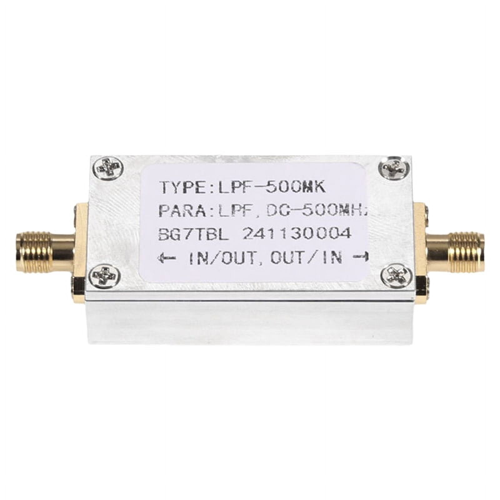 LPF-500MK LC Low-Pass Filter DC-500MHz, with SMA Connector, Insertion ...