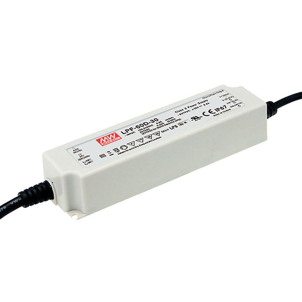 LPF-60D-42 Class 2 Switching LED Driver Power Supply, IP67 Encapsulated ...