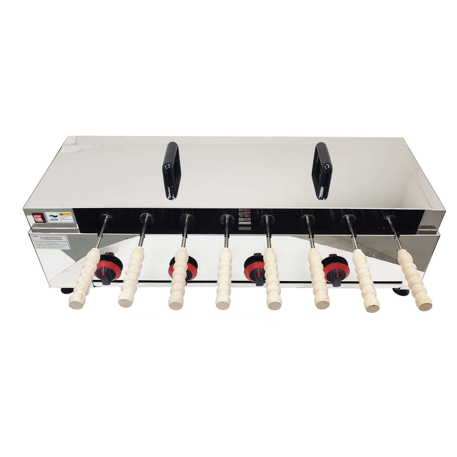 LPG Chimney Cake Baking Machine Chimney Cake Roll Oven Maker Snack ...