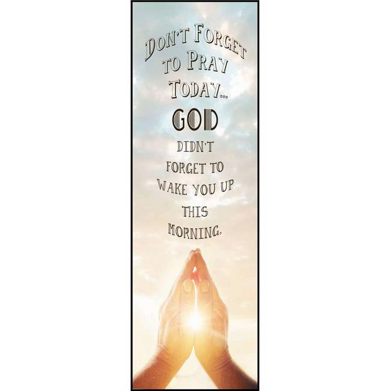 LPG Creative 03639 Dont Forget to Pray-Hands Wall Plaque - Walmart.com