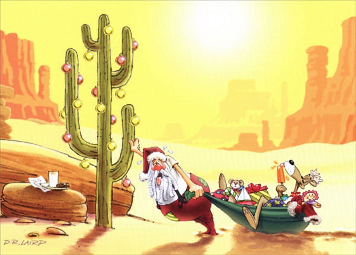 LPG Greetings Santa Delivers Toys in the Desert : DR Laird Funny ...