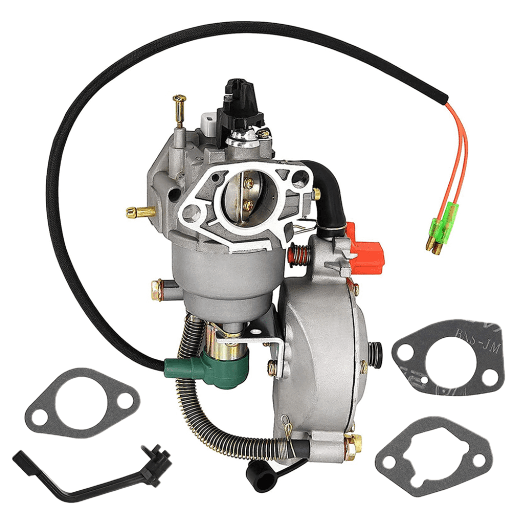 LPG/NG Carburetor For GX390 188F 190F 4.5-6.5KW Dual Fuel Conversion ...