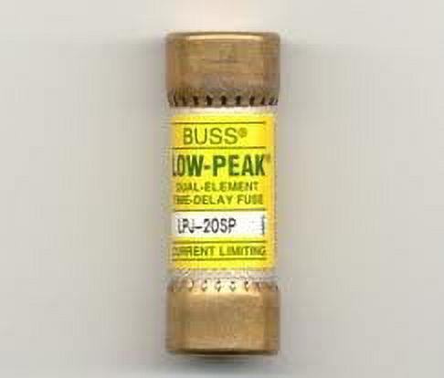 LPJ-20SP BUSSMANN 600V, 20 AMP J TIME DELAY FUSE 20A - Walmart.com
