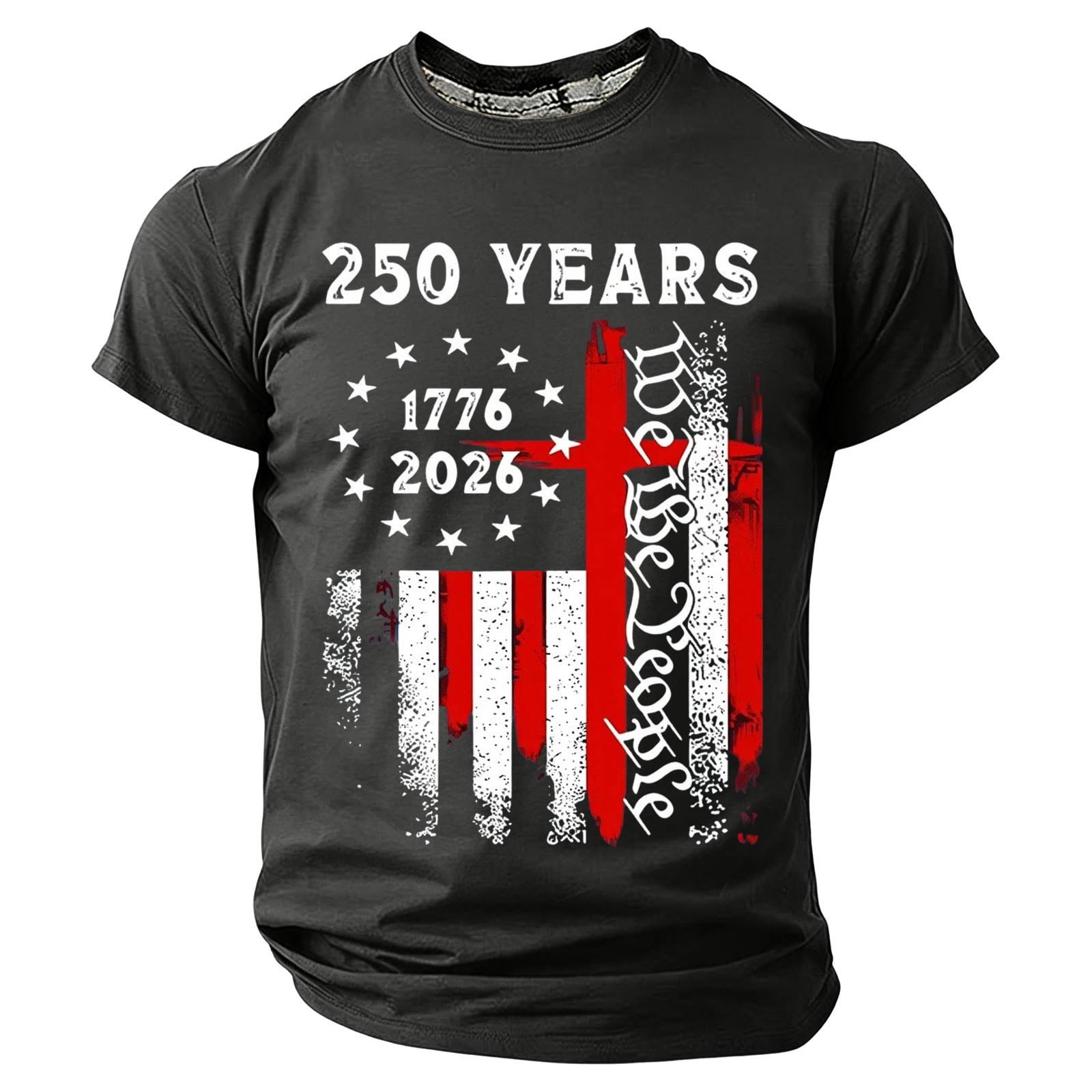 LPKRT Kids American Flag T Shirts 250Th Anniversary Print Baggy Short ...