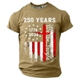 LPKRT Kids American Flag T Shirts 250Th Anniversary Print Baggy Short ...