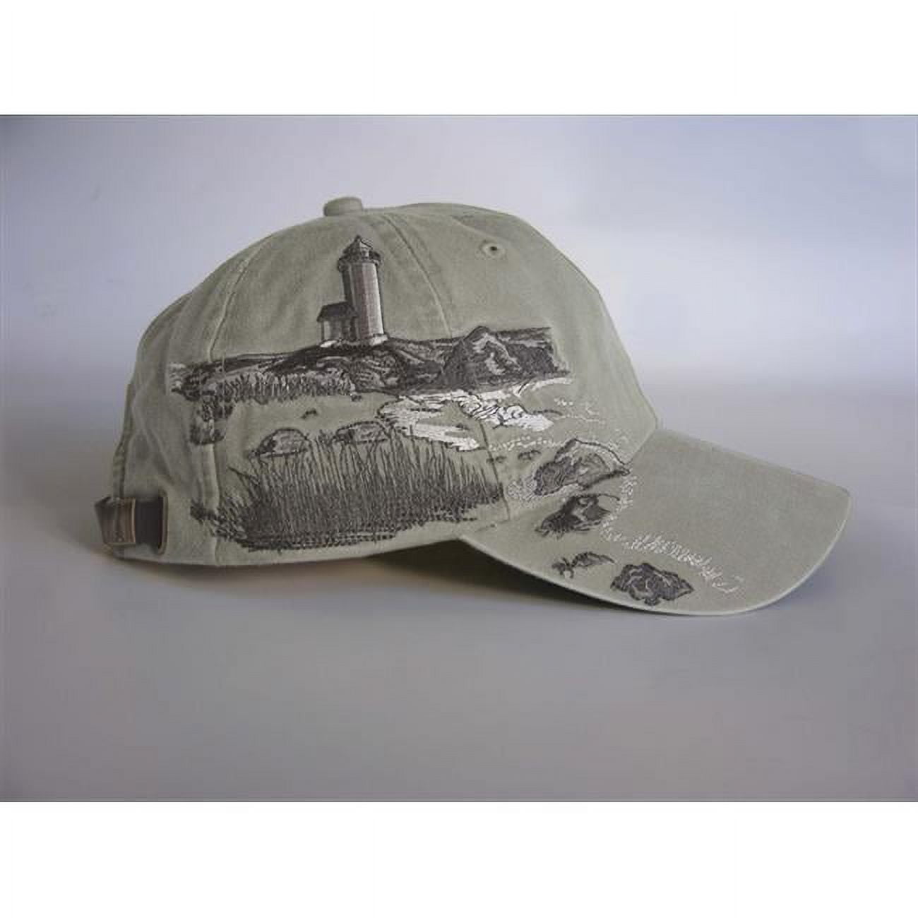 LPLC1 Resort Cap 6 Panel Emb With Lighthouse Coast Logo, Stone ...