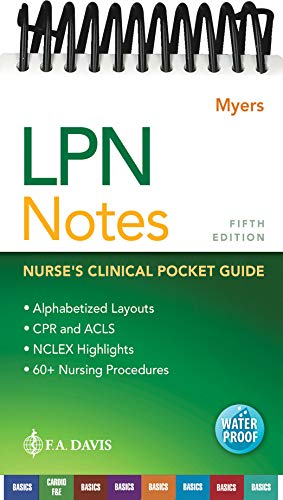 Pre-Owned LPN Notes: Nurse's Clinical Pocket Guide, 9780803699748 ...
