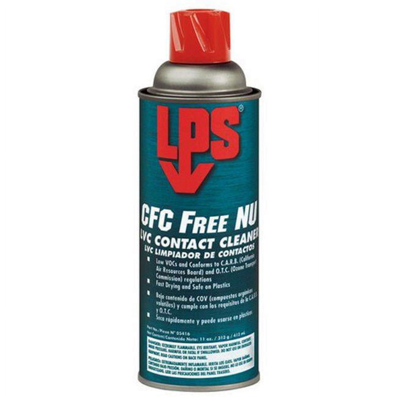 Lps Contact Clnr,Spray Can,11oz,CFC Free NU 05416 - Walmart.com