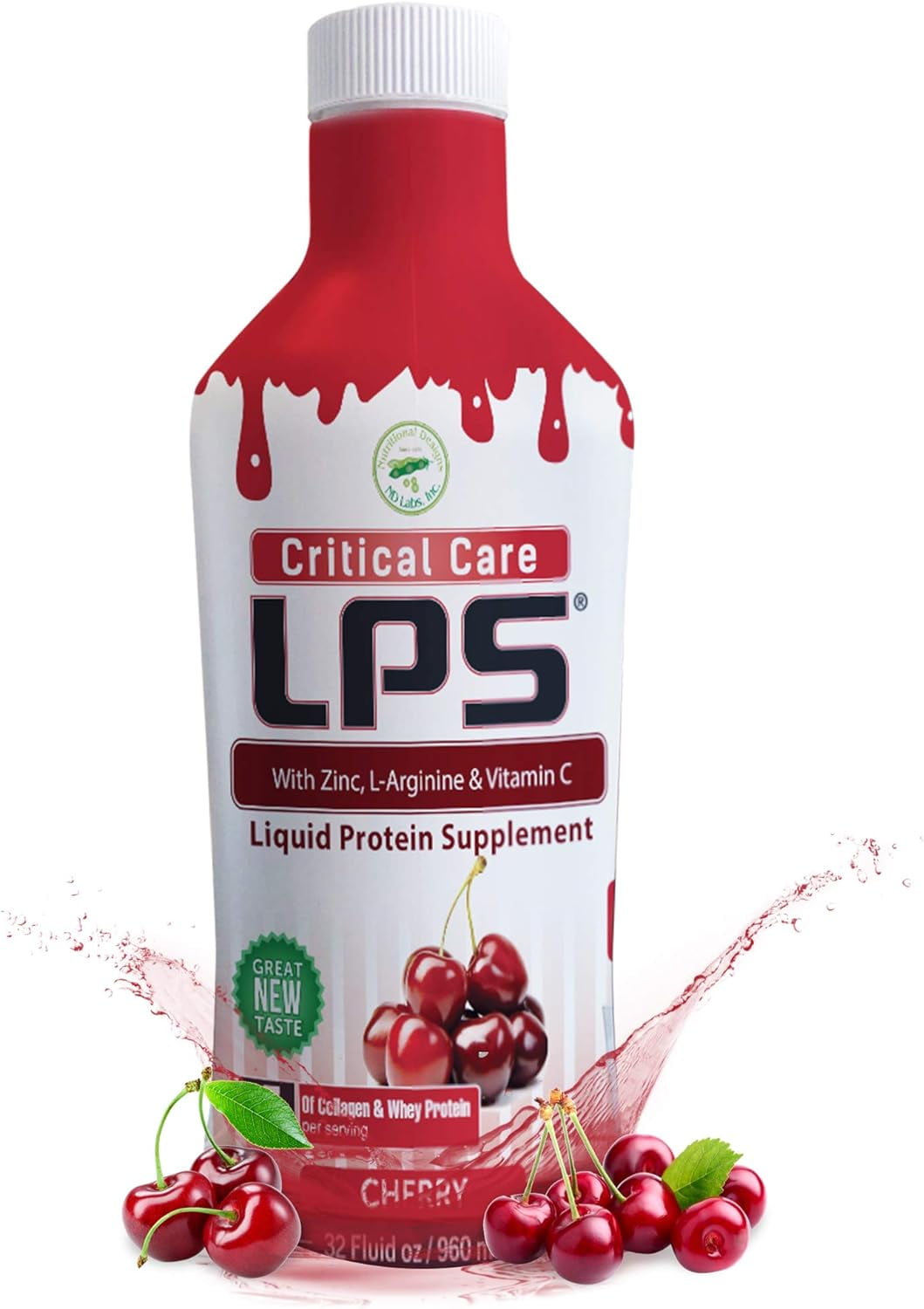 Nutritional Designs LPS Critical Care Liquid Protein Supplement, 32oz ...
