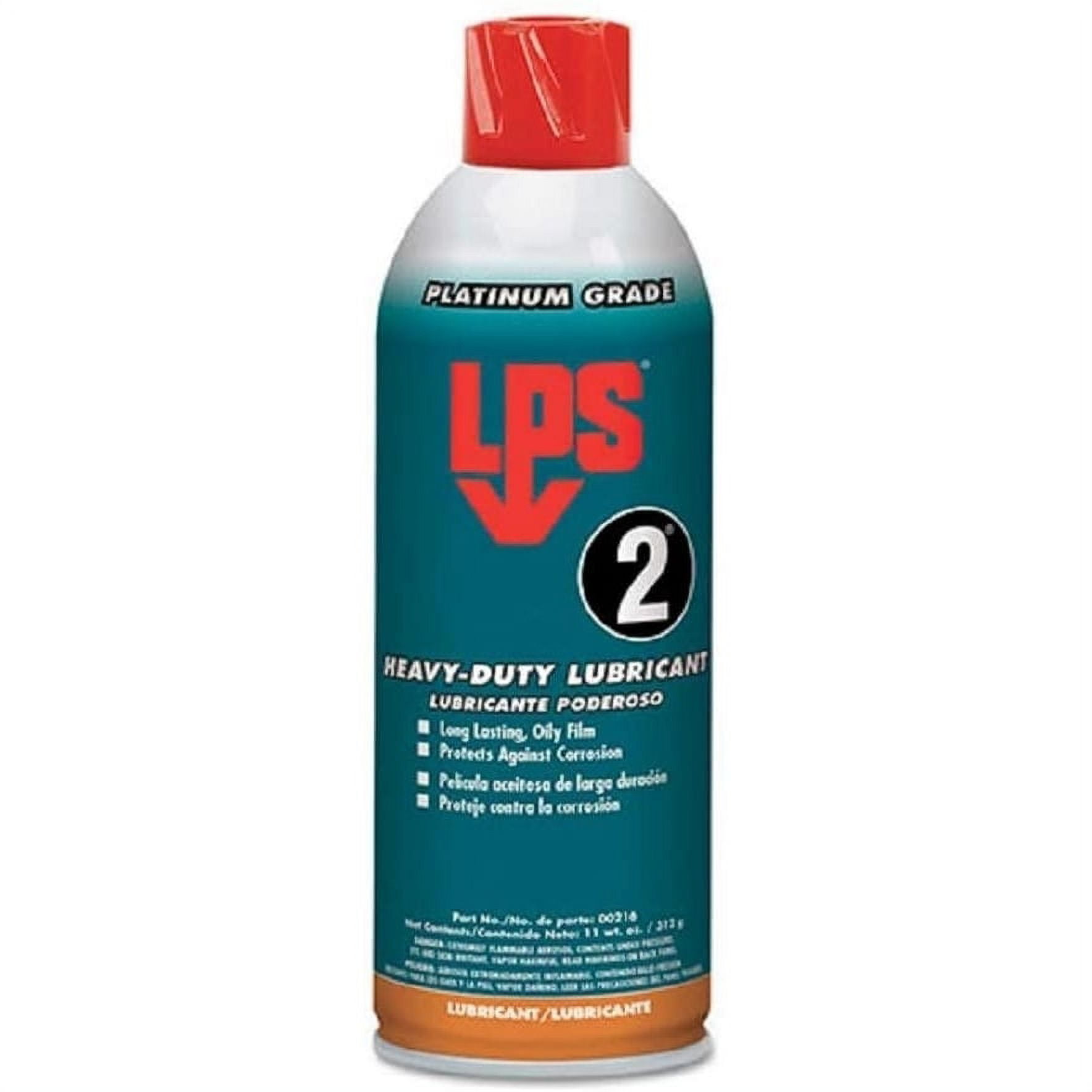 LPS Labs 00216 LPS 2 Heavy-Duty Lubricant - 11 oz Aerosol - Walmart ...