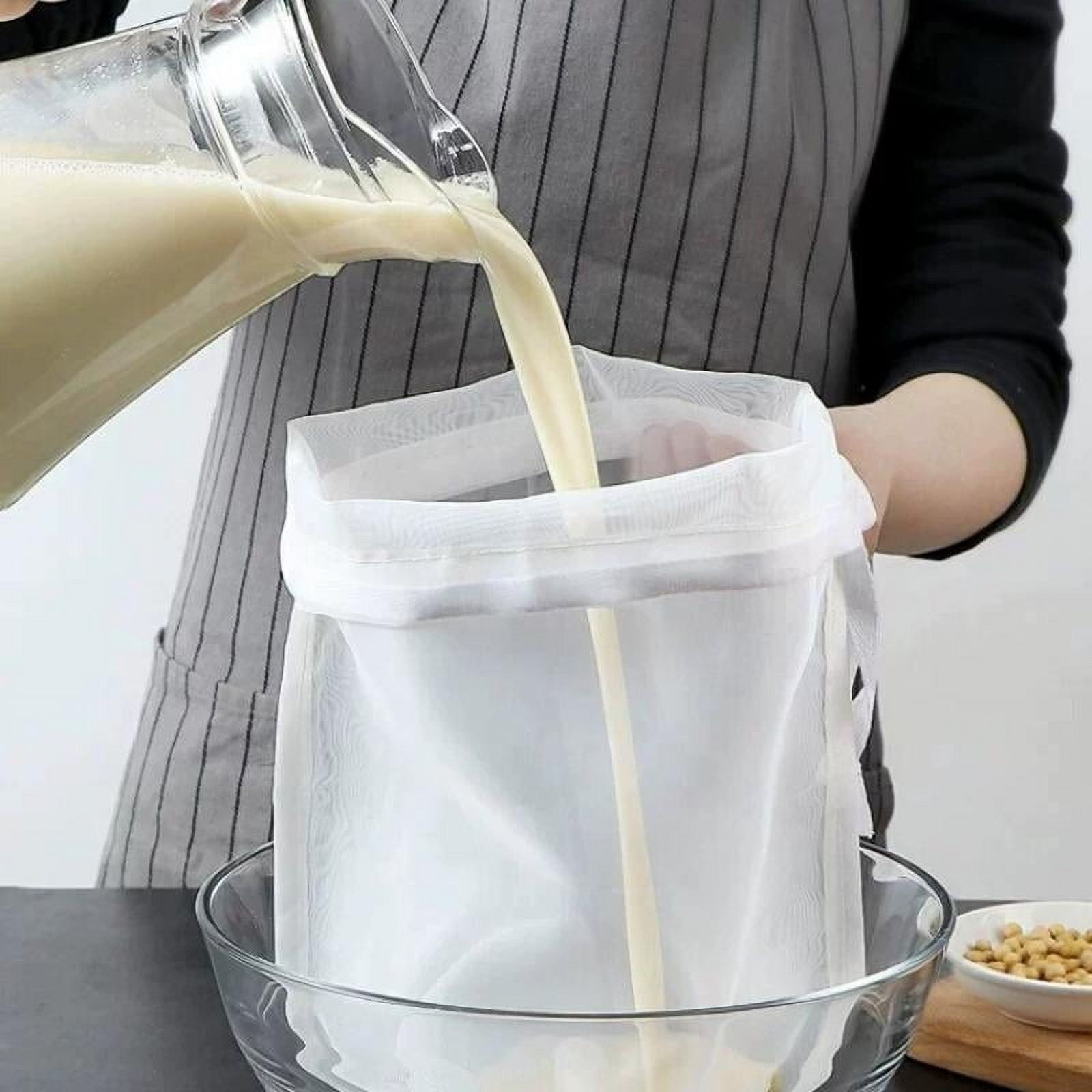 ‌LPS Premium Reusable Nylon Filter Bag - Multi-Purpose for Cold Brew ...