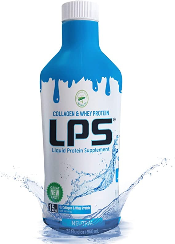 LPS Sugar-Free Collagen & Whey Liquid Protein Supplement by Nutritional ...