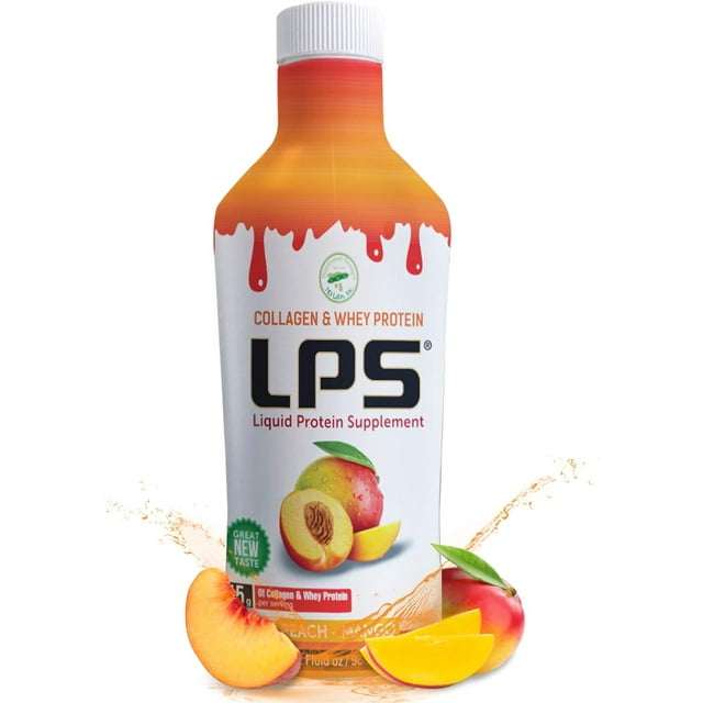 LPS Sugar-Free Collagen & Whey Liquid Protein Supplement by Nutritional ...