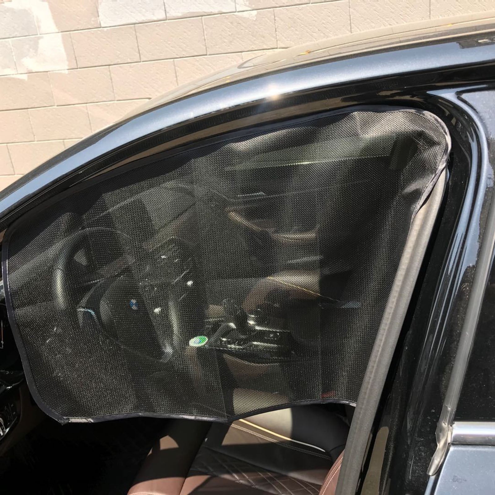 LPSSTORE Car Window Shades Breathable Mesh Car Side Screen Stretch Car ...