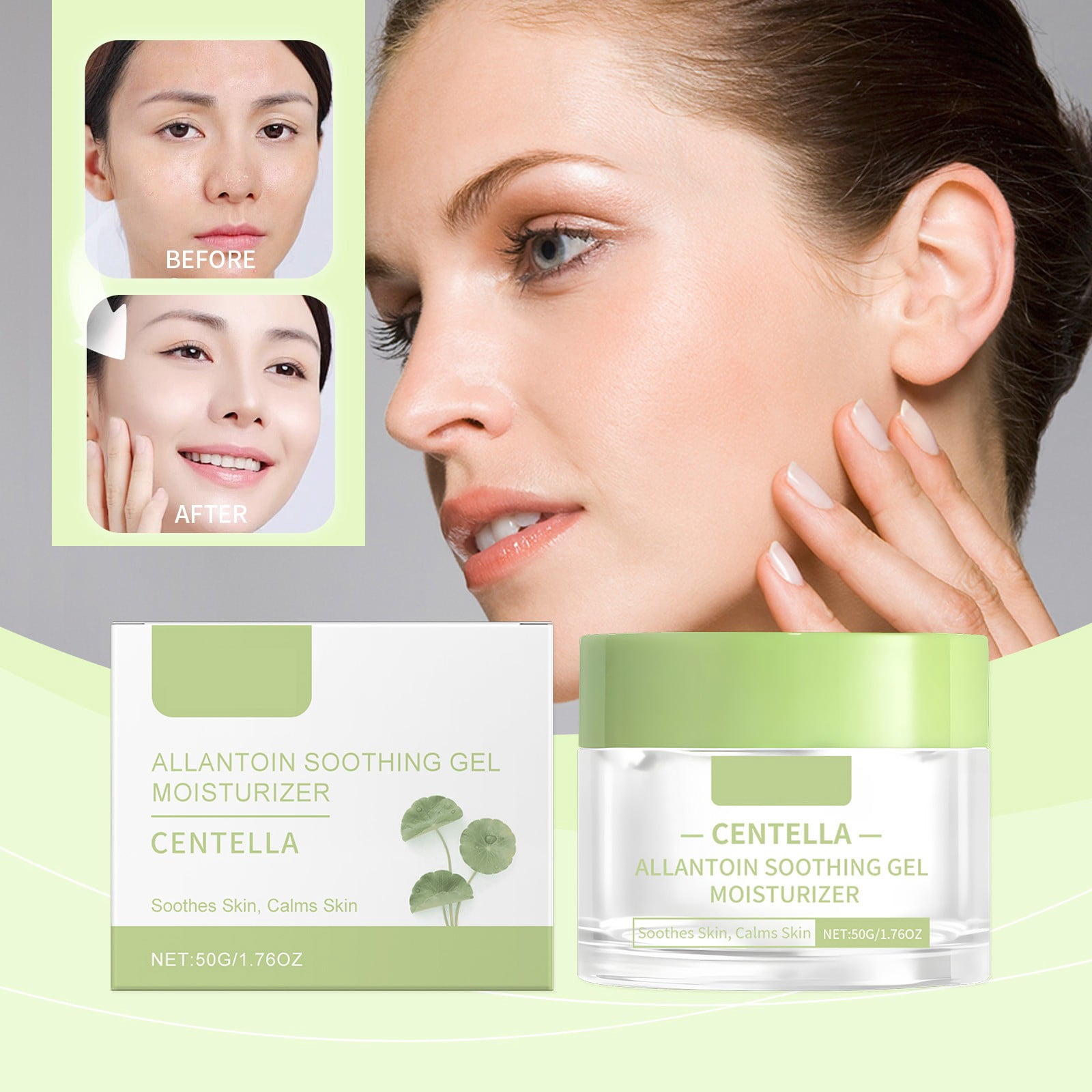 LPSSTORE Cica Soothing Gel Calming & Hydrating Formula Natural ...