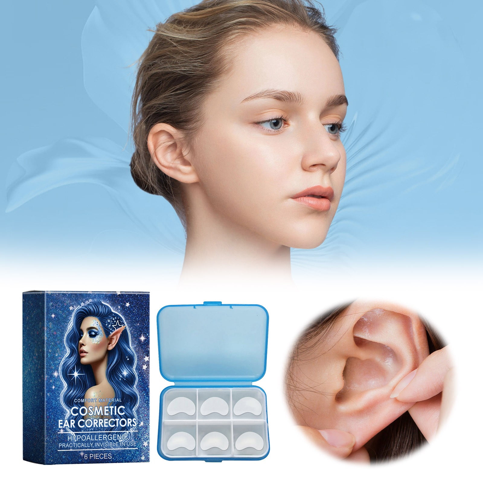 LPSSTORE Ear Support Patch Effortlessly Creates Ear Shaped Lines and ...