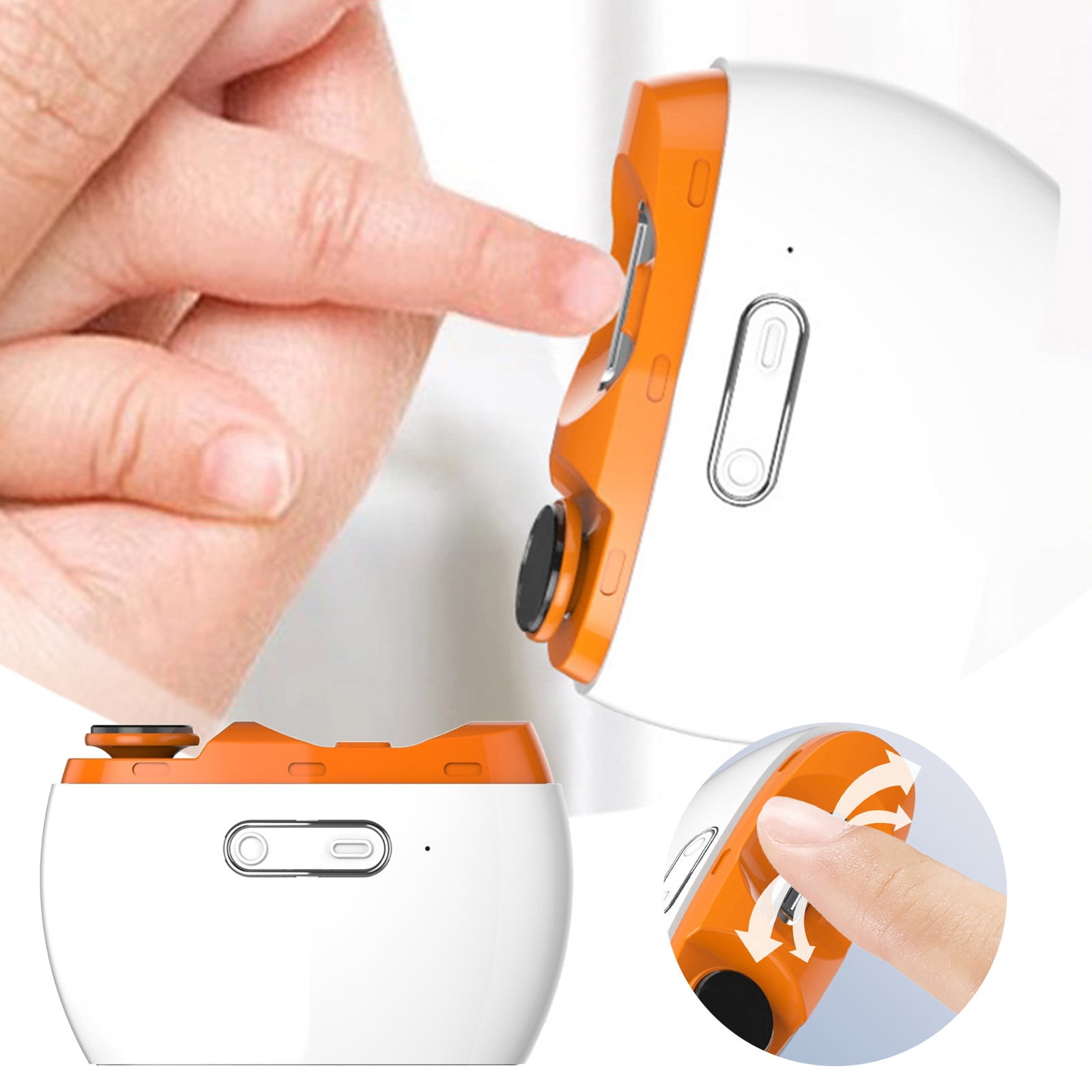 LPSSTORE Electric Toenail Clipper Electric Nail Clipper 2 in 1 Cutting ...