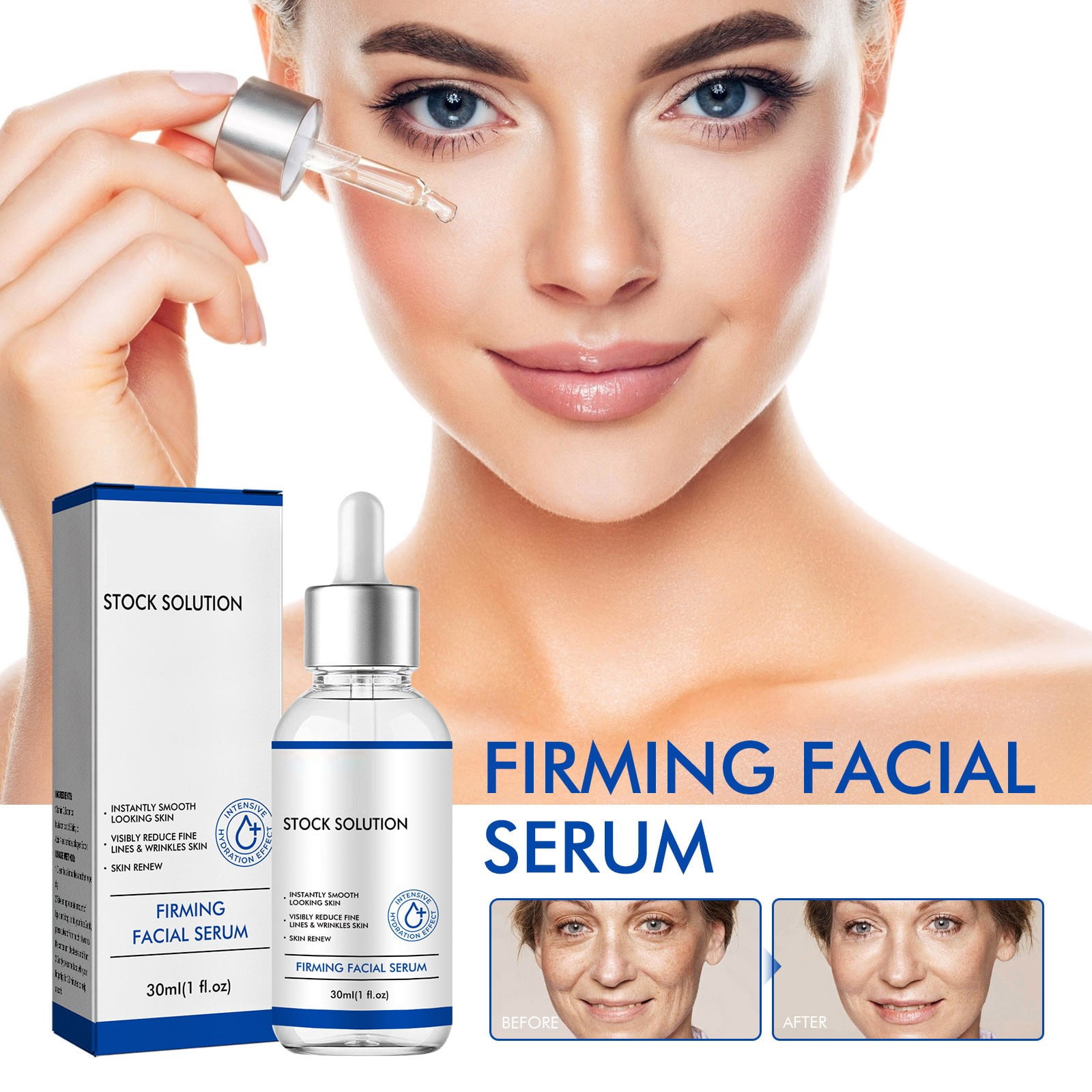 LPSSTORE Facial Instant Firming Aging with C and E Fade Fine Lines ...