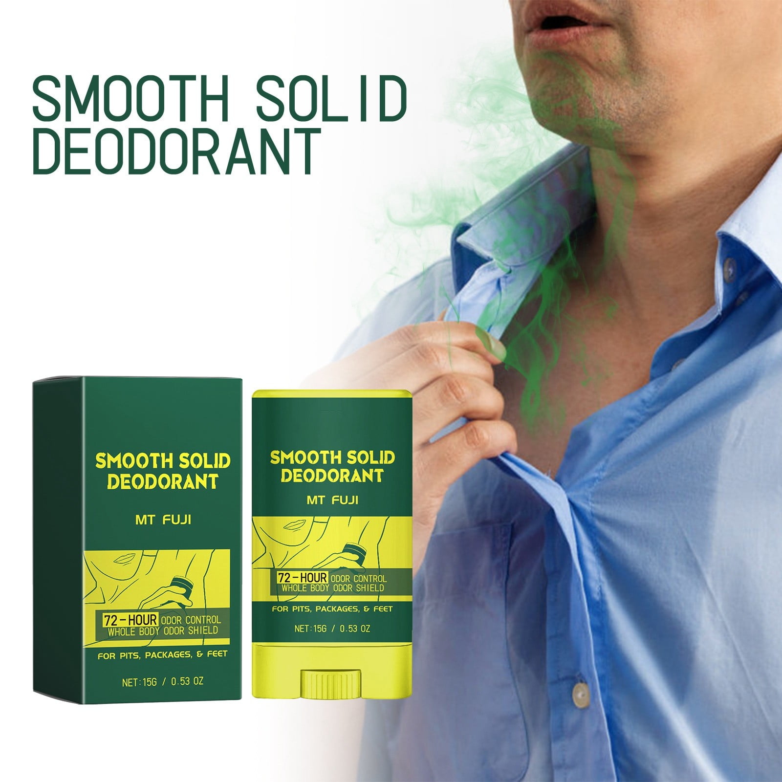 LPSSTORE Men's Stick Body Armpit Body Odor Sweat Antiperspirant ...