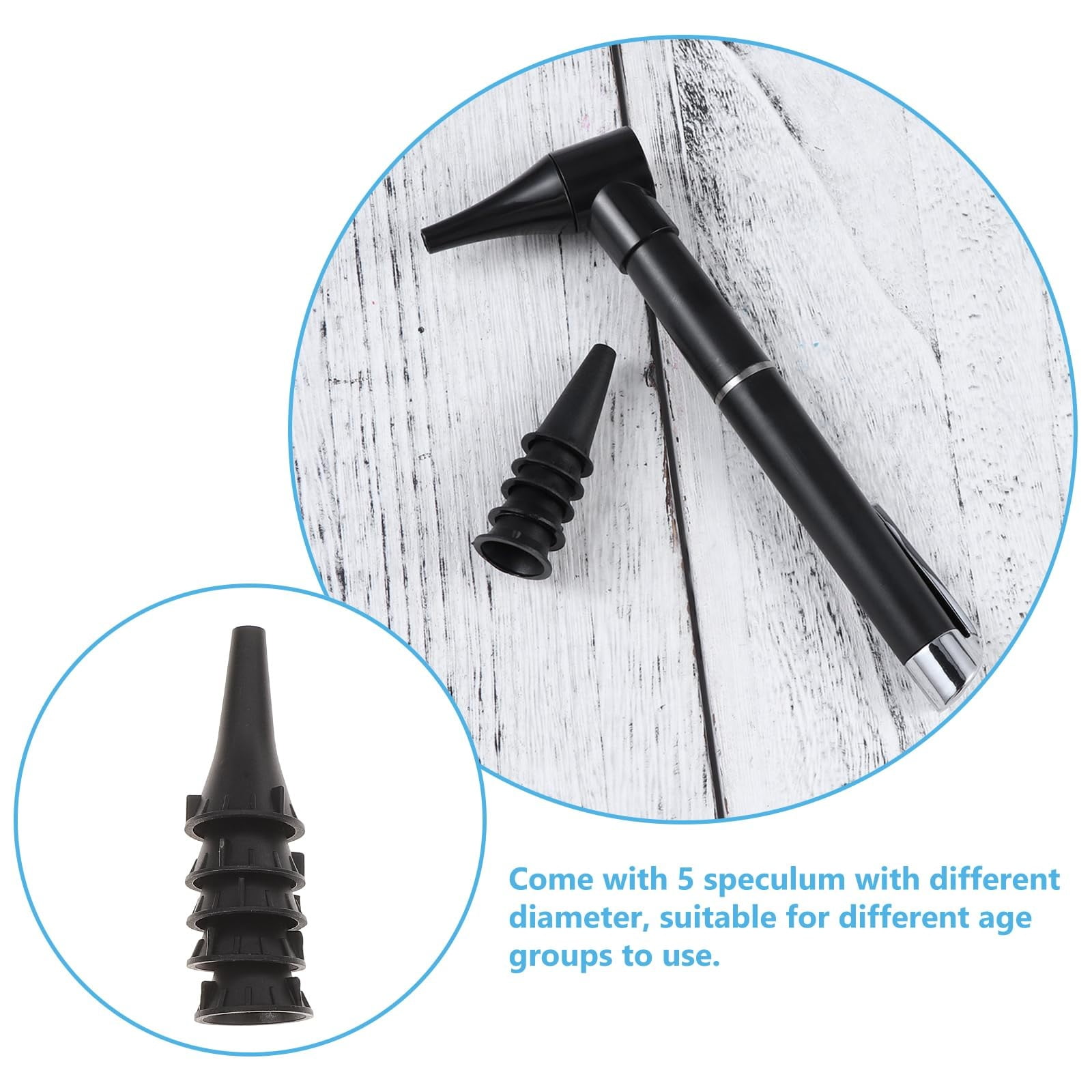 LPSSTORE Mini Otoscope Kit Ear Scope Otoscope Ear Care Magnifying Lens ...