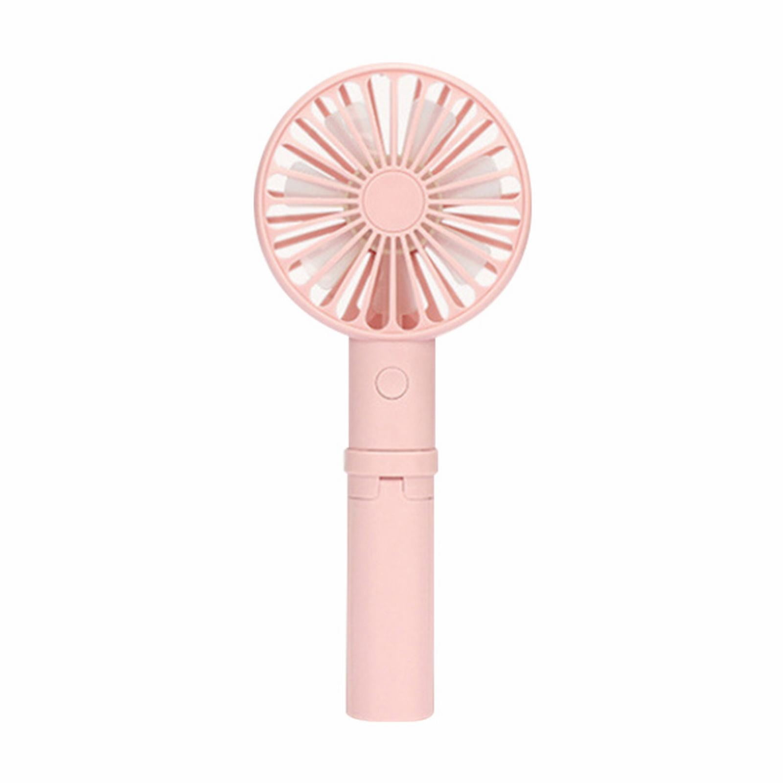 LPSSTORE Portable Tripod Handheld Fan USB Rechargeable Mini Fan for ...
