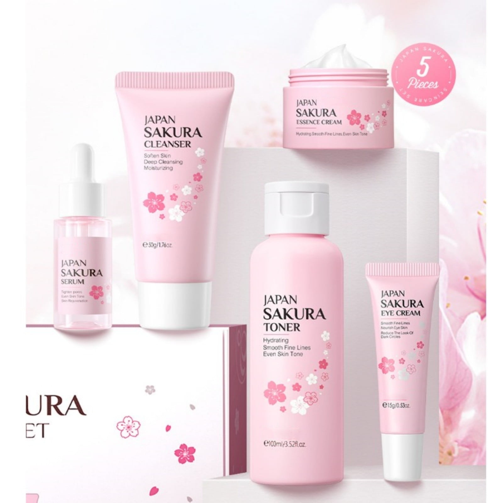 LPSSTORE Skin Care Set Japanese Women's Beauty Set Skin Care Set with ...