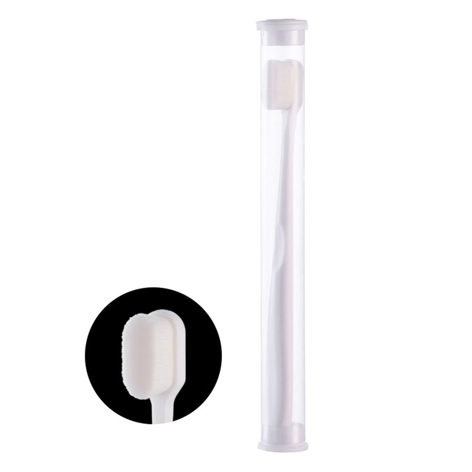 LPSSTORE Soft Toothbrush Ultra Fine Dense Independent Tube Household ...