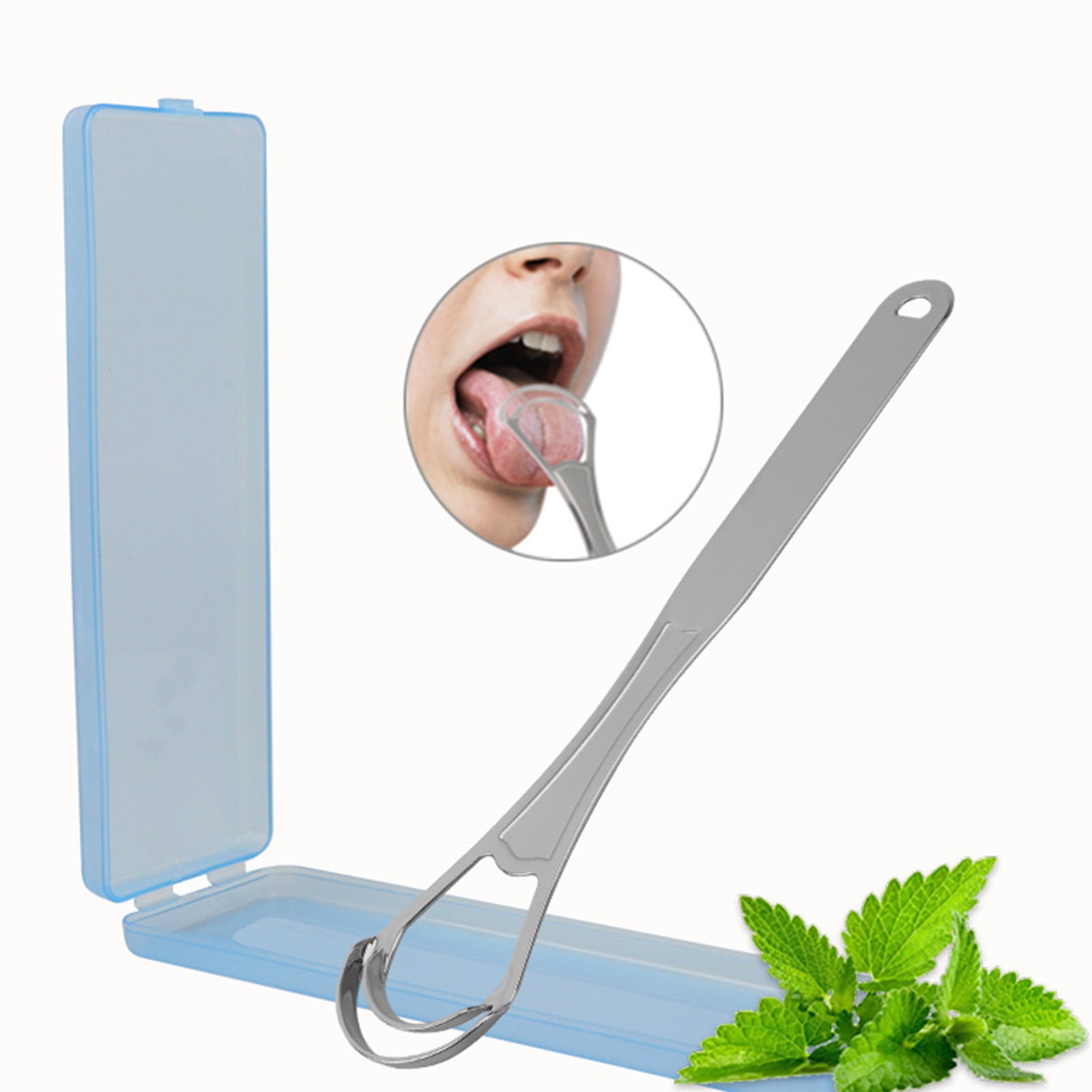 LPSSTORE Tongue Tongue Coating Scraper Oral Care Tongue Cleaning ...