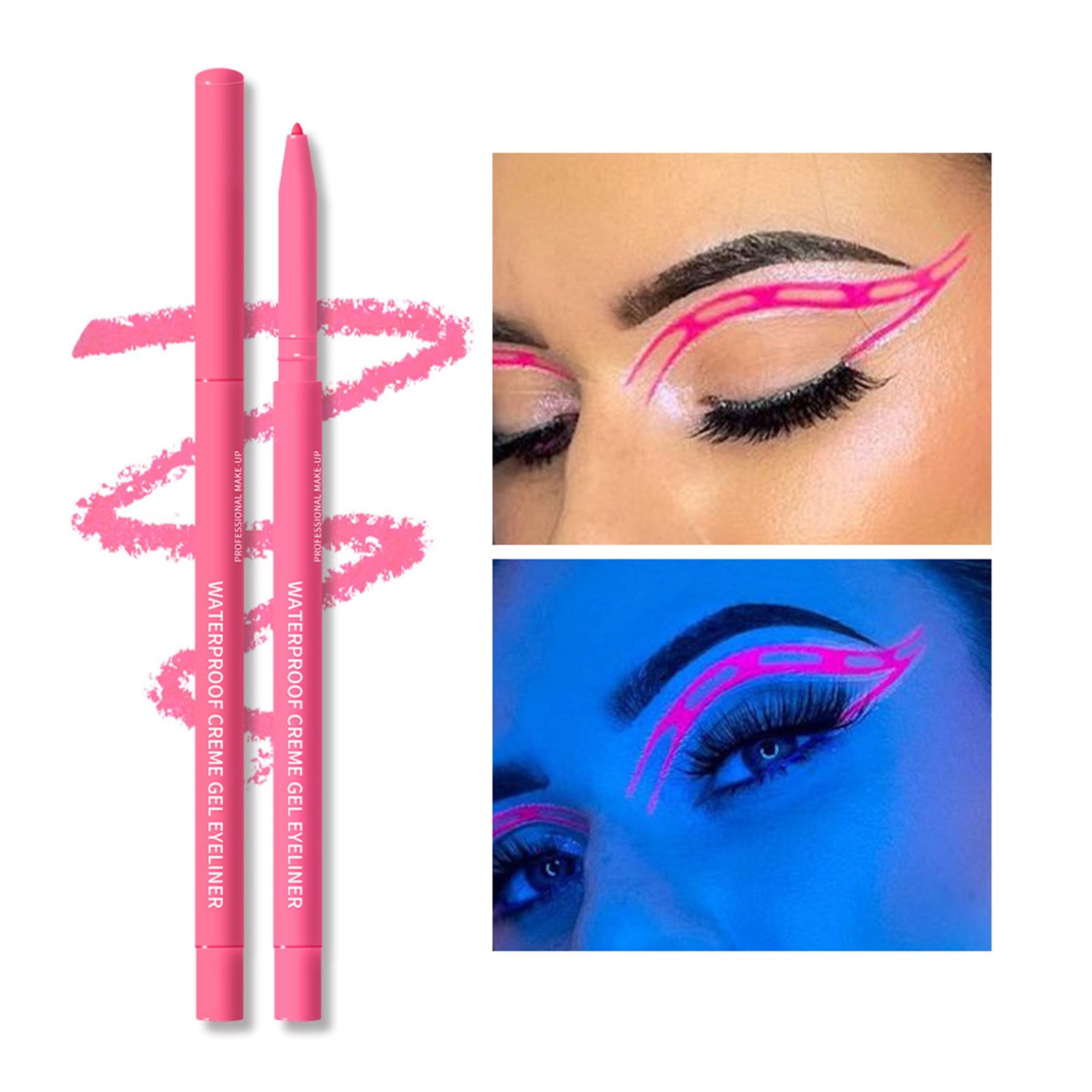 LPSSTORE Waterproof Colored Liquid Eyeliner Colorful Eyeliner Color ...