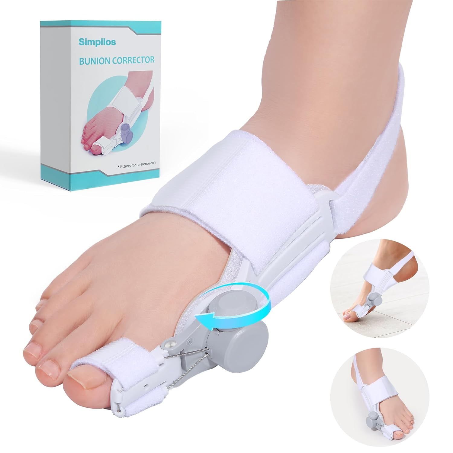 LPWYH Bunion Corrector for Women and Men, Adjustable Knob Toe ...