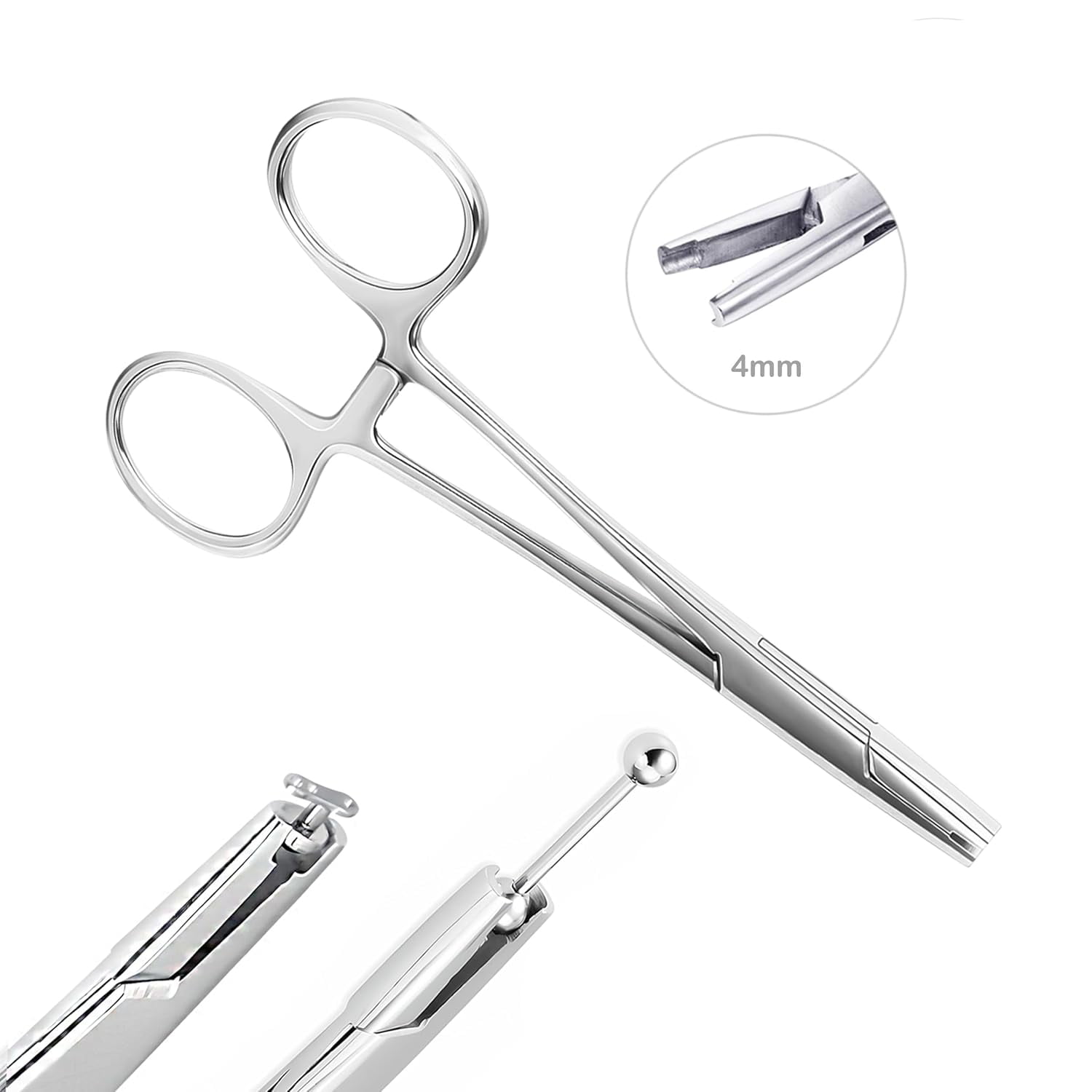 LPWYH Piercing Clamps Ear Nose Septum Piercing Piercing Tool for All ...